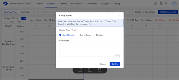 How to Effectively Manage Room Availability | Smart Order