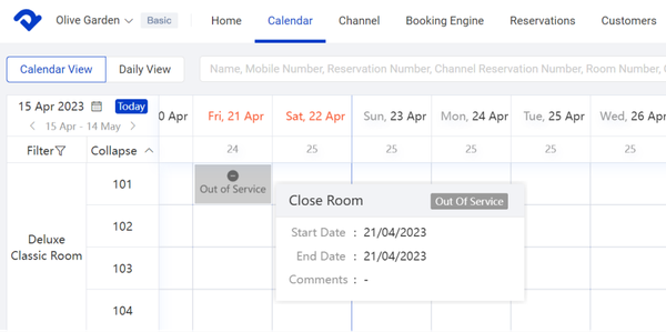How to Effectively Manage Room Availability | Smart Order